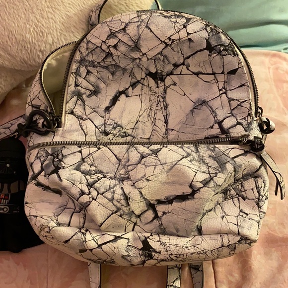 Bags | Marble Mini Backpack | Poshmark